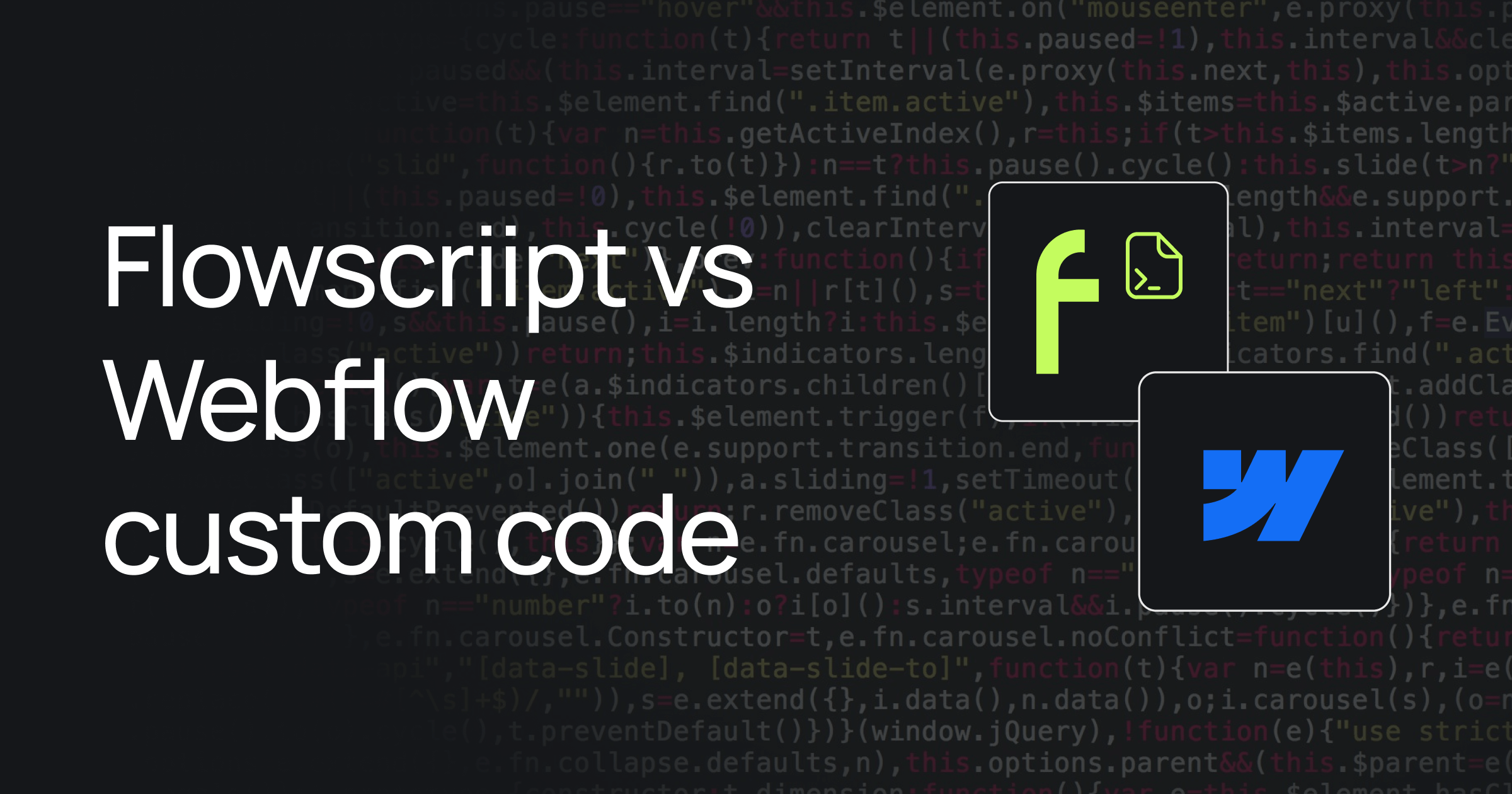 Flowscriipt vs. Traditional Webflow Custom Code: Which is Right for You?